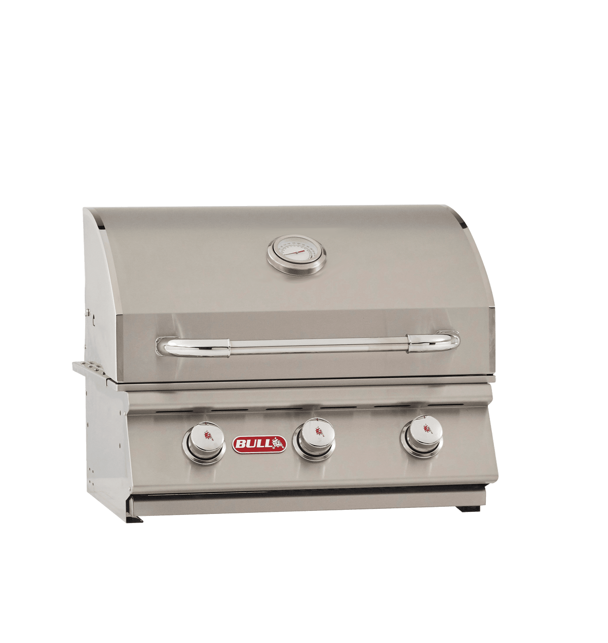 Bull Steer Premium 25-Inch 3-Burner Built-In Gas Grill — Dawson