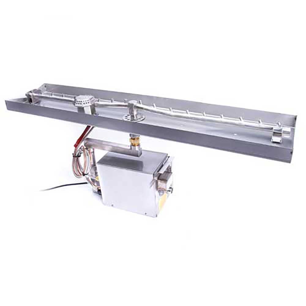 Linear Interlink Torpedo Fire Pit Burner Kit - On/Off Electronic Ignit ...