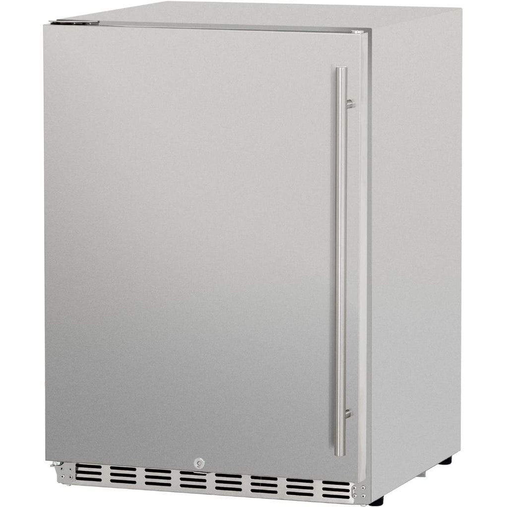 Summerset 24" 5.3 Cu. Ft. Deluxe Outdoor Rated Compact Refrigerator ...