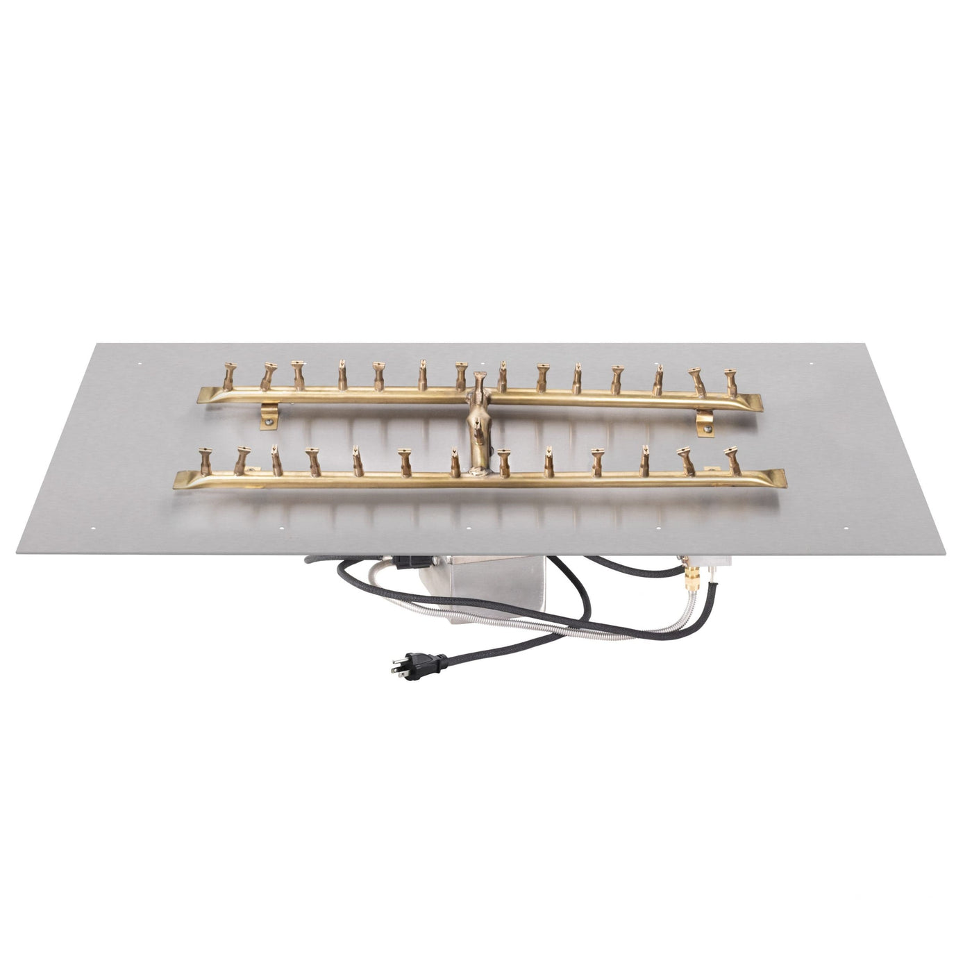 Rectangular Flat Pan & Ss "H" Bullet Burner — Dawson