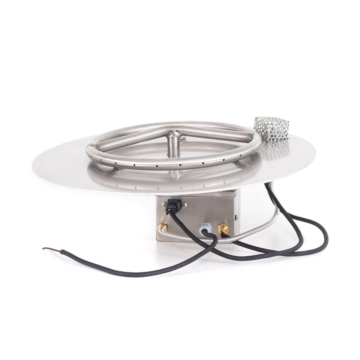 Round Flat Pan & Round Ss Burner — Dawson