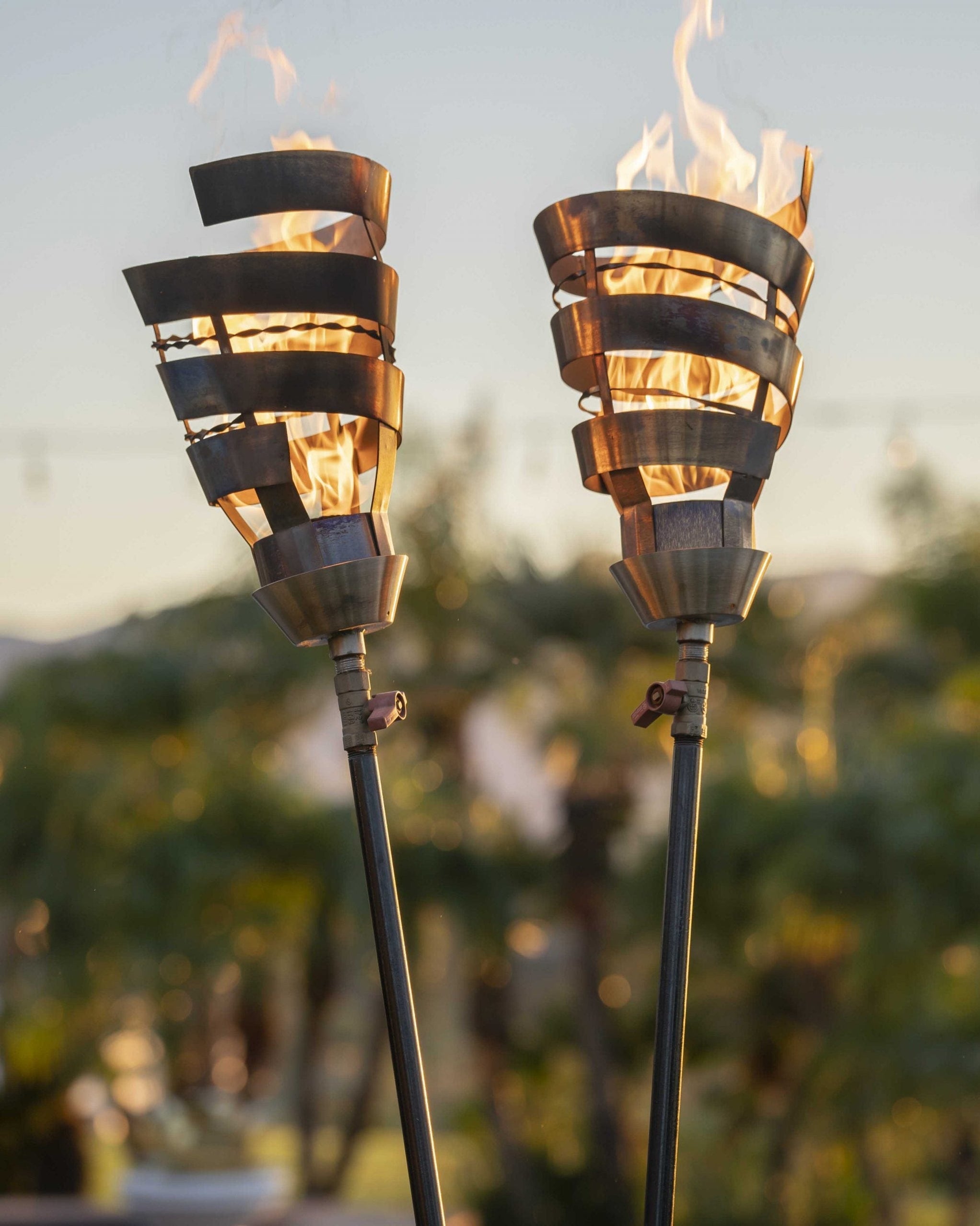 Home Spiral Fire Torch