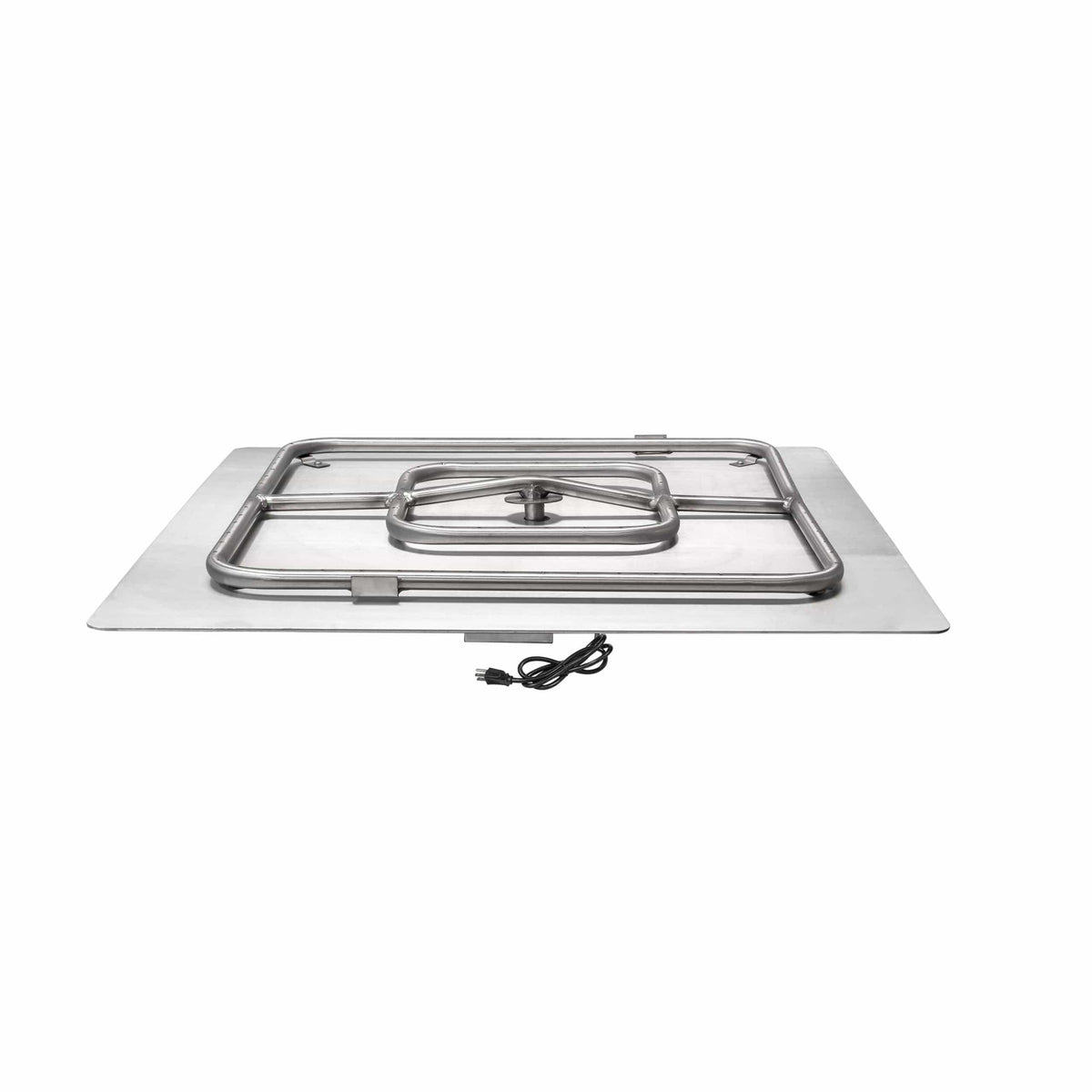 Square Flat Pan & Square Ss Burner — Dawson